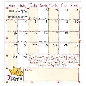 TF PUBLISHING - 2022-2023 Susan Branch 2-Year Small Monthly Planner - 2-Page Large Calendar Grid and Lined Notes Section in Back - 24 Month Pocket Calendar for School and Work - 3.5" x 6.5"