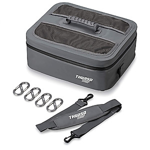 THURSO SURF Waterproof Paddle Board Cooler Bag Paddle Board Accessories SUP Deck Bag Multi-Functional Durable PVC Material Mesh Top Pocket Portable Premium Insulated Spacious 20 Can