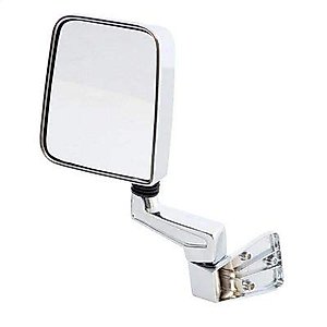 Smittybilt Half Door Side Mirrors (Chrome) - 7504