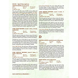 Castles & Crusades Players Handbook, 8th Printing