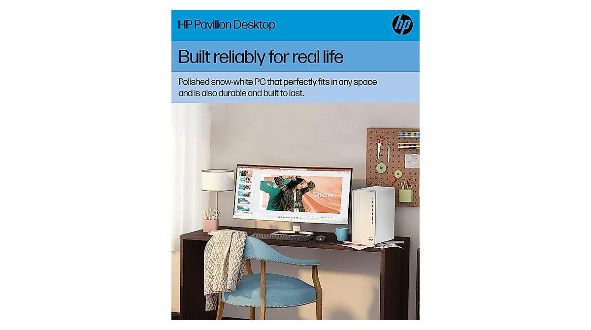 HP Pavilion Desktop 2023 with Intel i7 | Fast, Powerful & Stylish