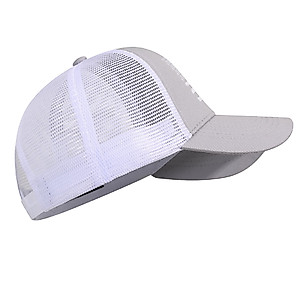 VIONLAN Baseball Cap American Flag Trucker Hat for Men Women 3D Embossed Logo Adjustable Outdoor Mesh Snapback Hat