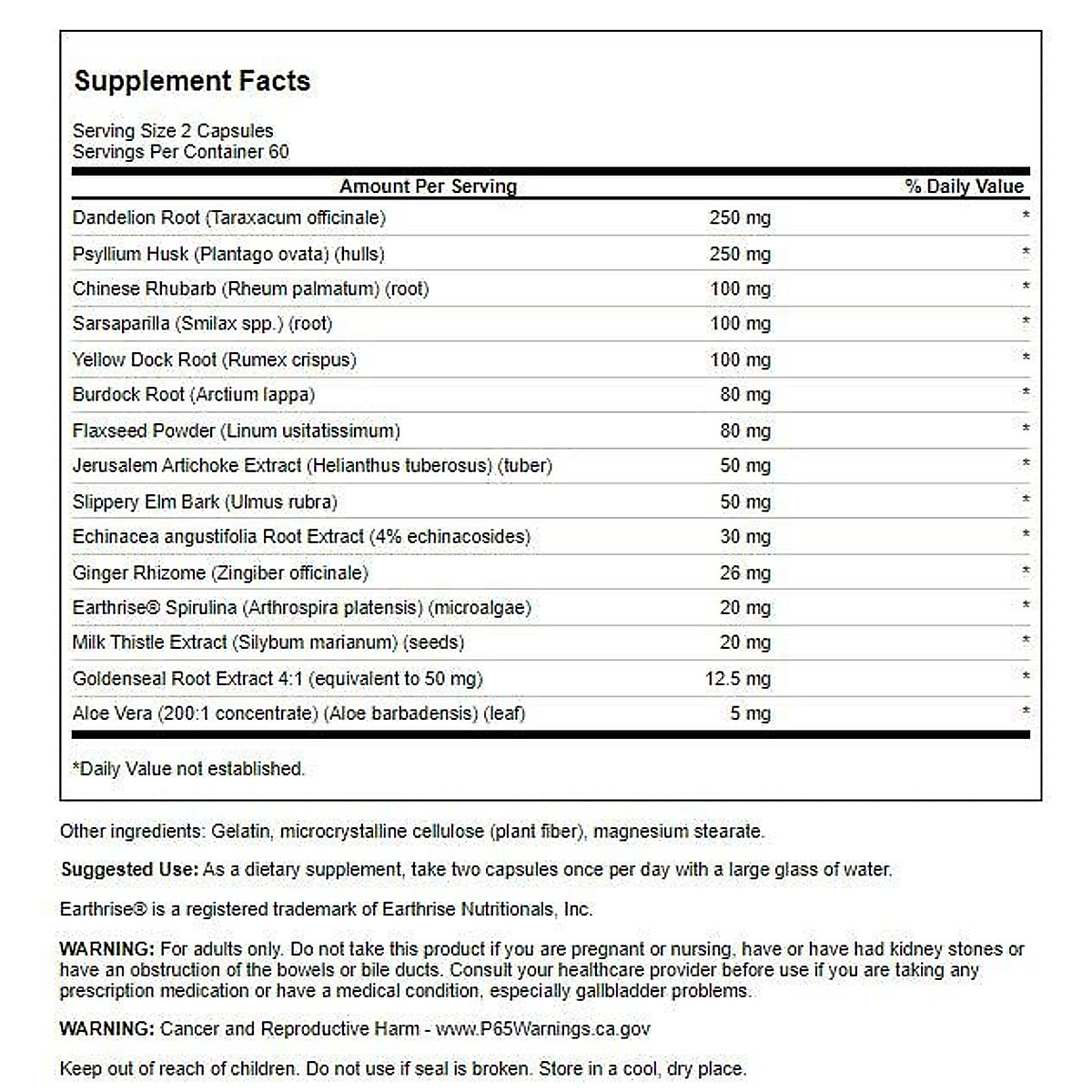 Swanson Detoxilean 120 Capsules