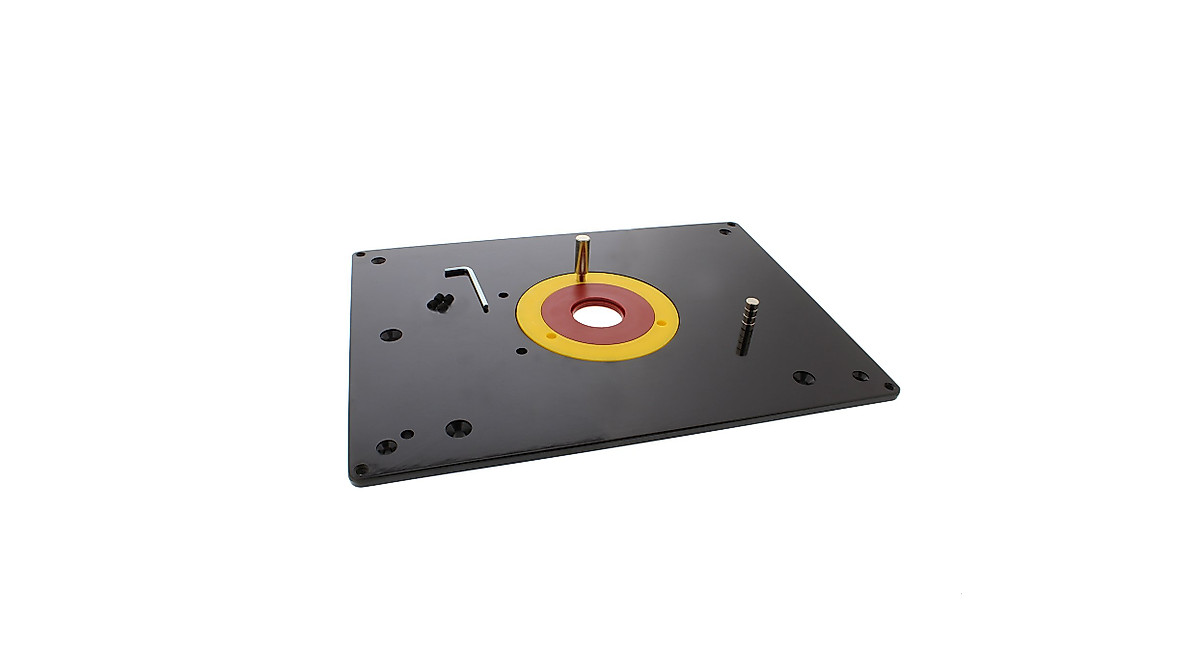 DCT Universal Router Table Saw Insert Plate Kit - Supports Most Routers