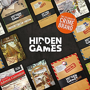 Hidden Games Crime Scene - The Midnight Crown - USA - Realistic Crime Scene Game, exciting Detective Game, Murder Mystery Game