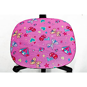 Idea Nuova JoJo Siwa Swivel Mesh Rolling Desk Chair