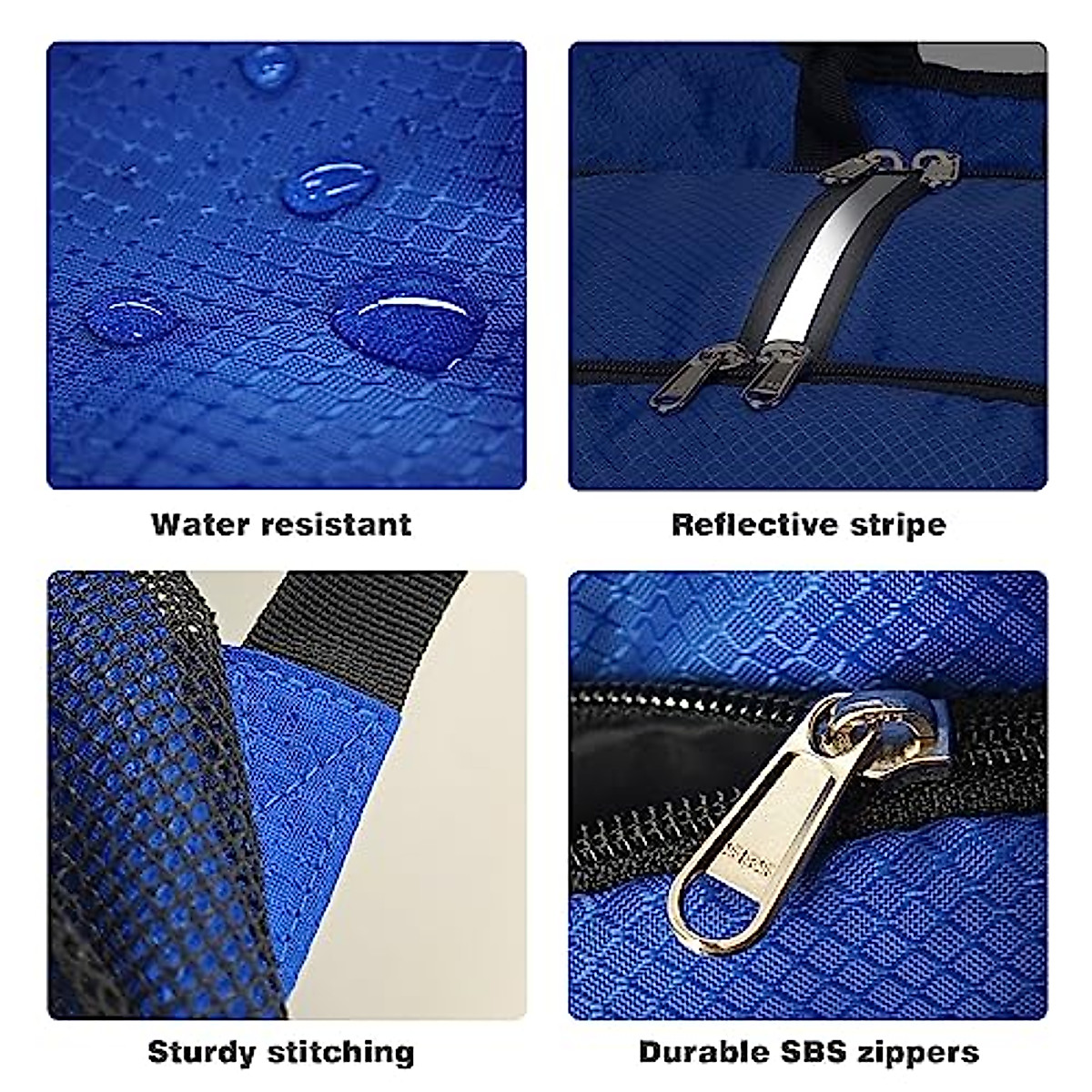 Celvech Hiking Backpack - 25L Water Resistant Backpack Packable Camping Backpack Lightweight Day Pack for Cycling Traveling Camping - Blue