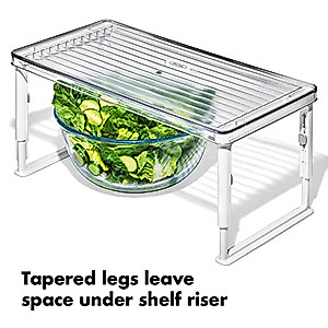 OXO Good Grips Adjustable Fridge Shelf Riser