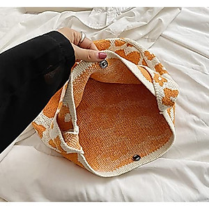 Tote Bag for Women Cute Hobo Bag Shoulder Bag Satchel Bag Large Crossbody Bag Knit Beach Bag Tote Handbags for Women 2023