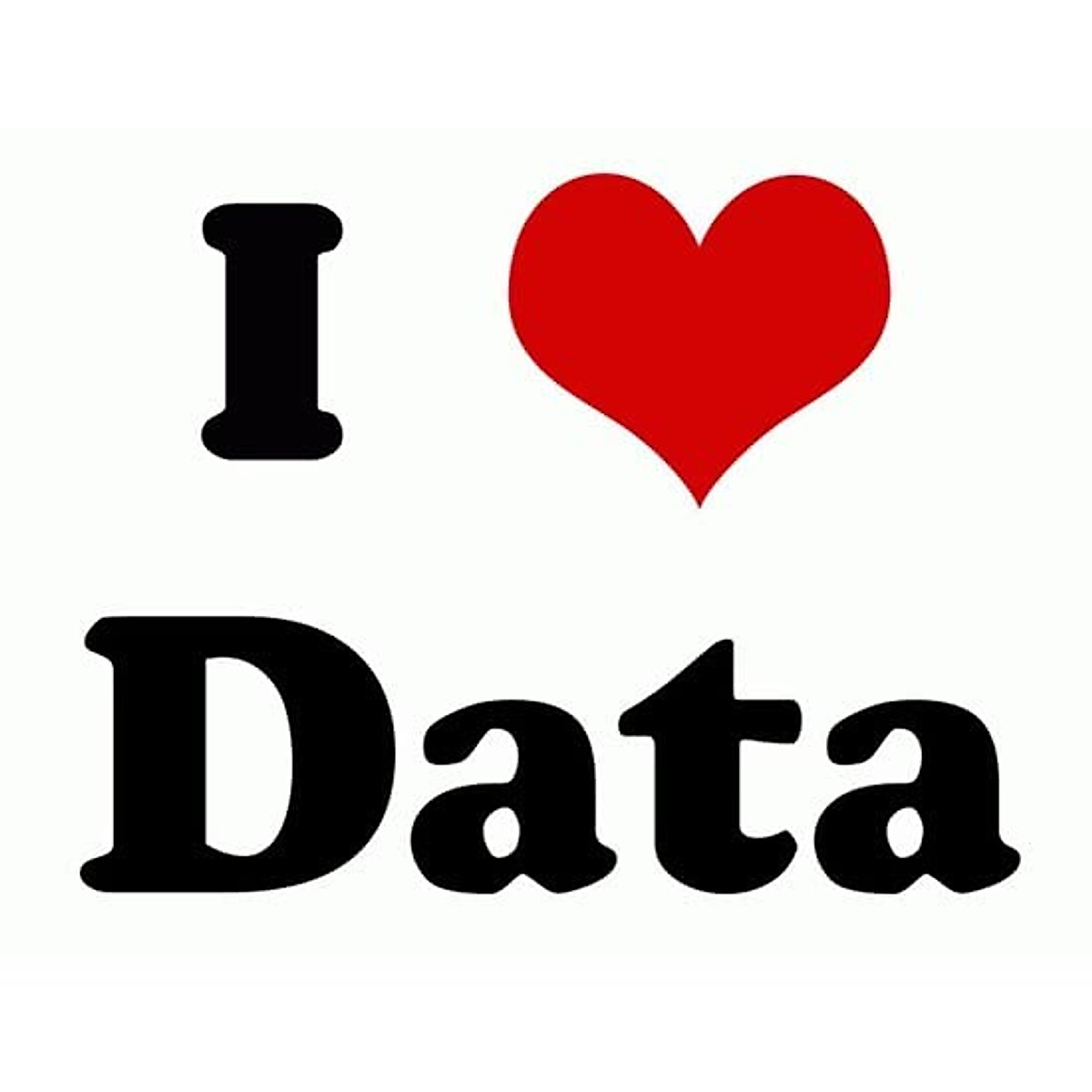 CafePress I Love Data Mug Ceramic Coffee Mug, Tea Cup 11 oz