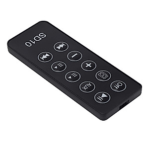 New Replaced Remote Control Compatible with Bose SoundDock 10 AM316536 AM314136 Sounddock Series 2 3 II III Bluetooth Digital Music System Controller with Battery