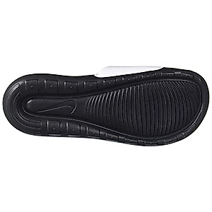 Nike Men's Victori One Slide Mix White/Black-Black (DD0234 100) - 9