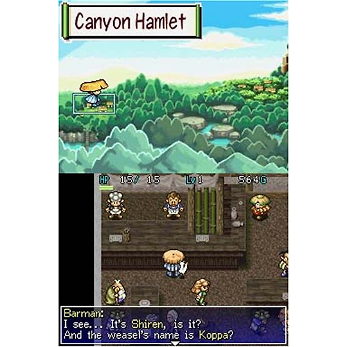 Mystery Dungeon Shiren the Wanderer - Nintendo DS