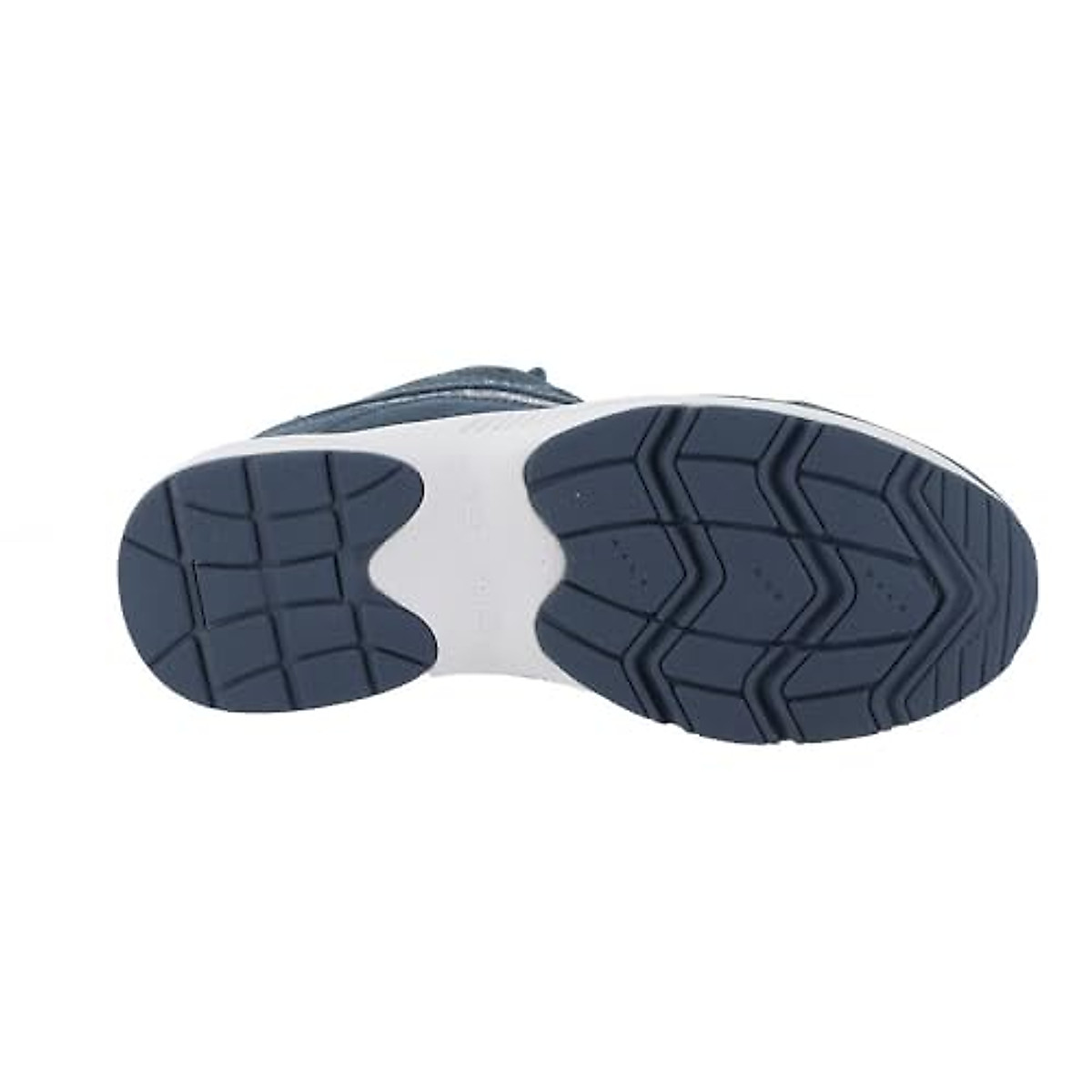 Easy Spirit Women's Romy23 Sneaker, Denim-Silver, 7.5 X-Wide