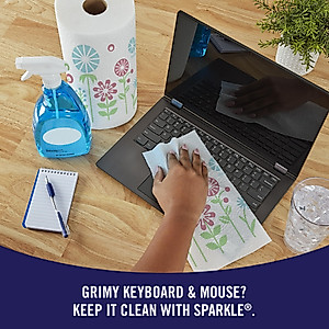 Sparkle® Pick-A-Size® Spirited Prints Paper Towels, 6 Double Rolls = 12 Regular Rolls