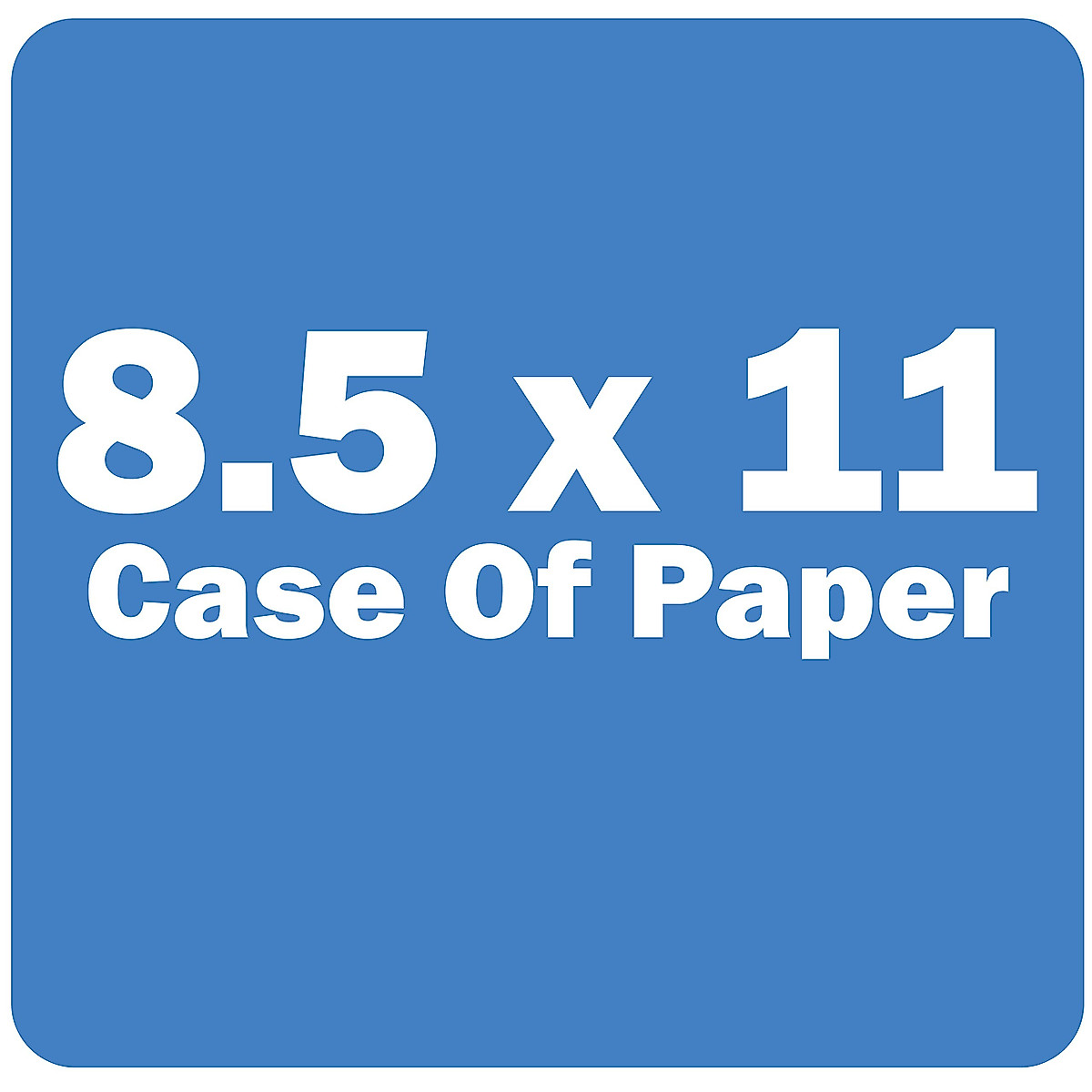 Relay MP, Multipurpose Copy Paper, 20lb, 8.5 x 11, 92 Bright - 10 Ream Carton / 5,000 Sheets (013020C)