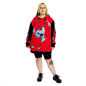 Loungefly Disney Stitch Devil Hoodie Medium Multi