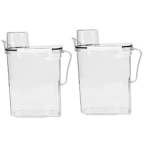 2pcs laundry storage box scent booster beads dispenser scent boosters laundry containers for soap dispensers Liquid Sub Bucket storage barrel with cover plastic