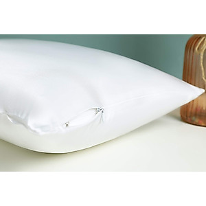 MEILIS 100% Mulberry Toddler Silk Pillow Cases for Kids Solid Printed Hypoallergenic Pillowcase for Kindergarten(14x20inch)