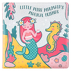 Stephen Joseph, Floating Color Changing Bathtime Book, Toddler Bath Toys, Mermaid