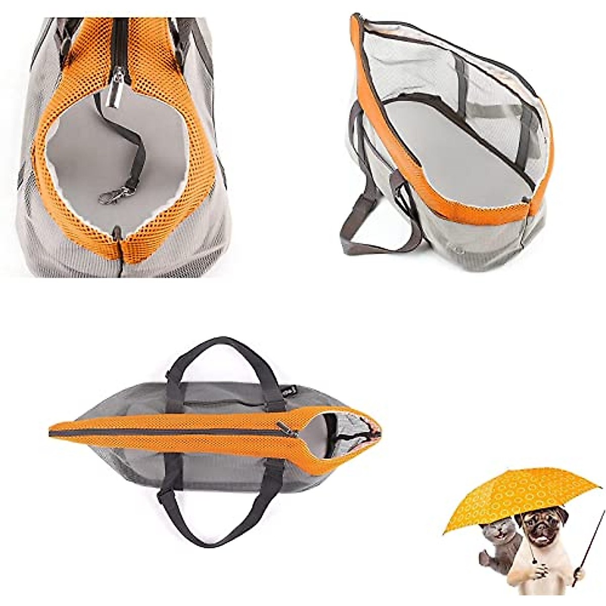 ipetlore Pet Carrier Bag, Dog Purse,Cat Carrier Pet Handbag, Breathable Mesh Design for Small Dogs and Cats,Lightweight Panoramic Pet Bag