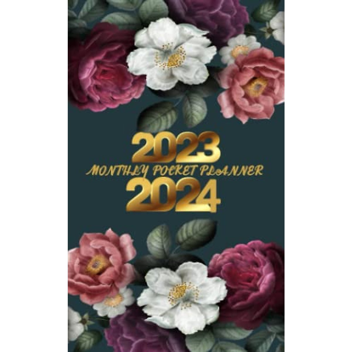 2023-2024 Monthly Pocket Planner: Small 2 Year Calendar Schedule Organizer Start January 2023 to December 2024 with Holidays|Includes Place for Contacts, Notes, Important Dates, and Passwords