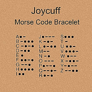 JoycuFF A New Chapter Morse Code Bracelets for Women Classmates Brother Sister Graduation Jewelry Gifts Jewelry for Her