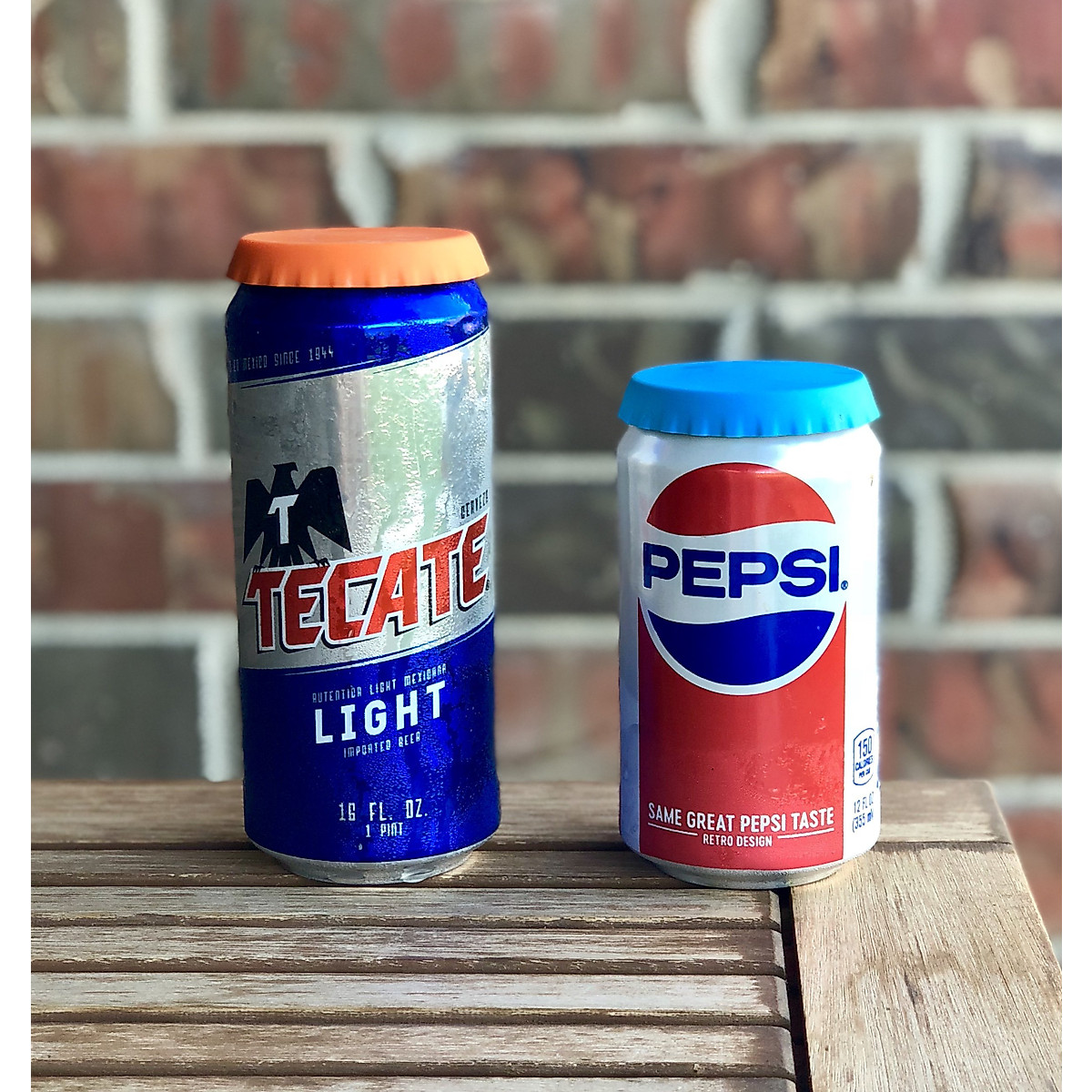 Silicone Soda Can Lids – Can Covers – Can Caps – Can Topper – Can Saver – Can Stopper – Fits standard soda cans (2 Pack, Grey)