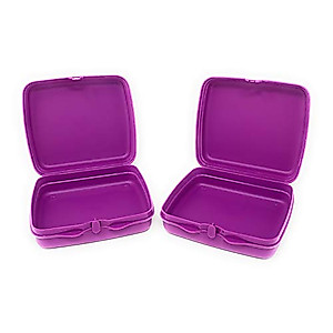 Sandwich Keeper Set in Purple By Tupperware