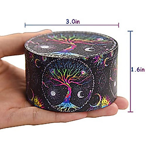 JWEX Grinder 3" Boho Grinder Lucky Tree Black
