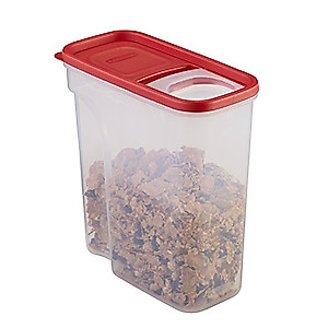 Rubbermaid Modular Food Lids, Space Saving Plastic Storage Containers, 18- Cup, Clear