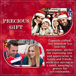 Infant Memorial Ornament Christmas Keepsake- No Footprint is Too Small- Baby Loss Remembrance Sympathy Gift