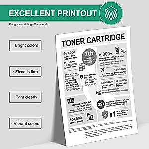 DOPHEN 1 Pack E260A11A - E260 E360 E460 E462 Series Black Print Toner Cartridge Replacement for Lexmark E260 E360 E460 E462 Series Printers (3,800 Pages)