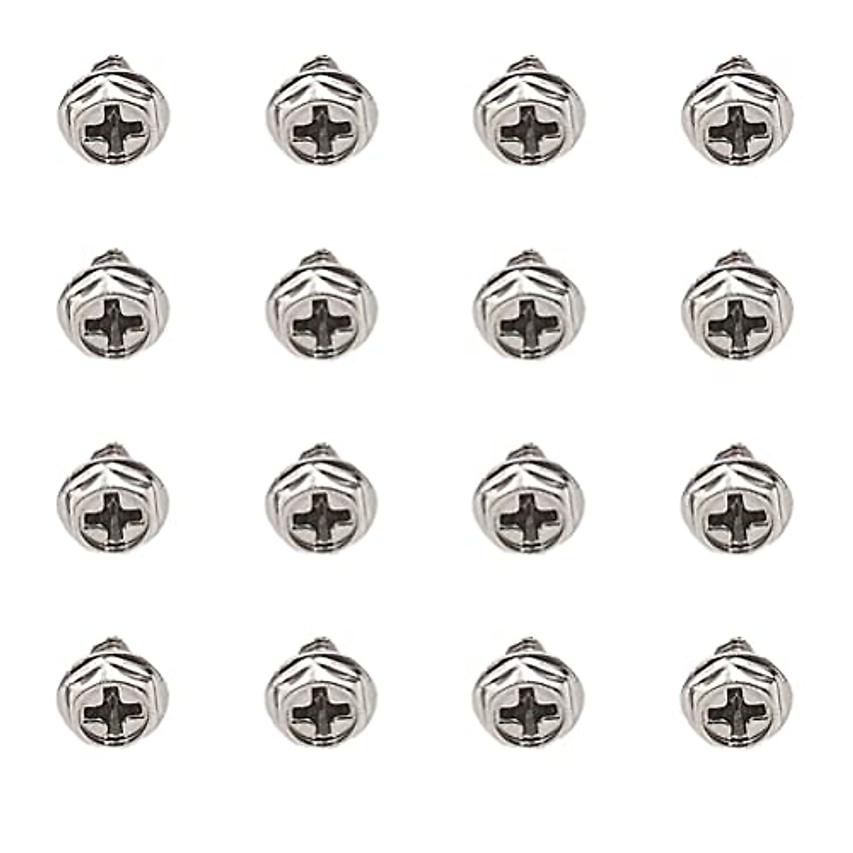 OSALADI Computer Supply 100 PCS Computer Power Supply Screw Computer Accessory Accessories Computer Part Screw for PCI Slot Chassis hot dip Galvanized Various Screw Computer Case Fastener