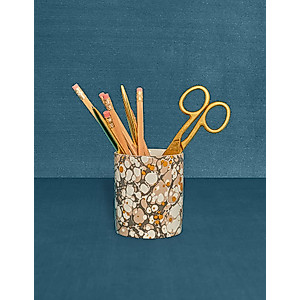 L'or de Seraphine Joan Scented Candle - Essential Oil Candle for Home, Notes of Suede, Rose, and Palo Santo, Sustainable Palm Wax, Clean, Long Lasting, Paraben-Free, 6.4oz