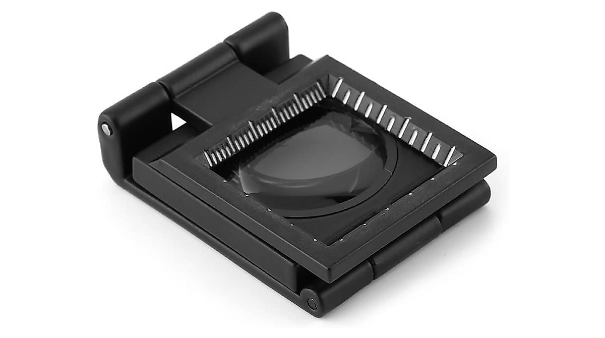 Yosoo 10X Mini Folding Magnifier - Precision Jewelry & Textile Tool