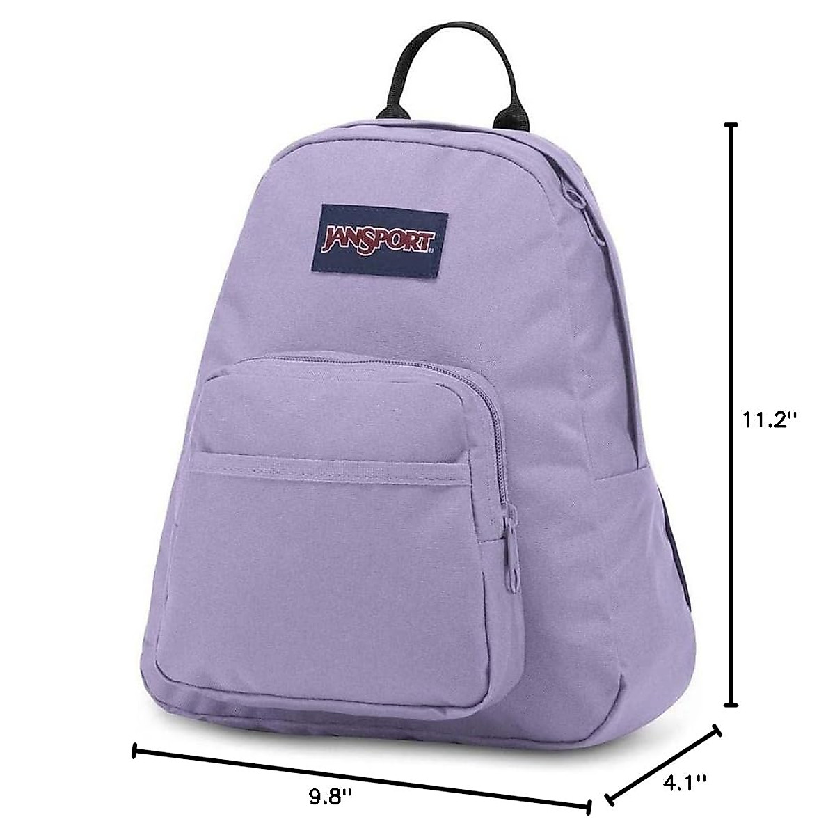 JanSport Half Pint Mini Backpack - Ideal Day Bag for Travel, Pastel Lilac