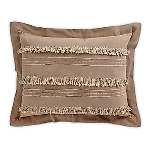 Michael Amini Country Lane 8-Piece King Duvet Set - Toast, Beige