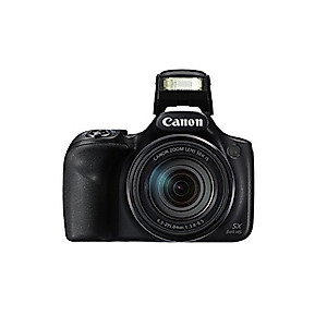 Canon PowerShot SX540 Digital Camera w/ 50x Optical Zoom - Wi-Fi & NFC Enabled (Black) (Renewed)