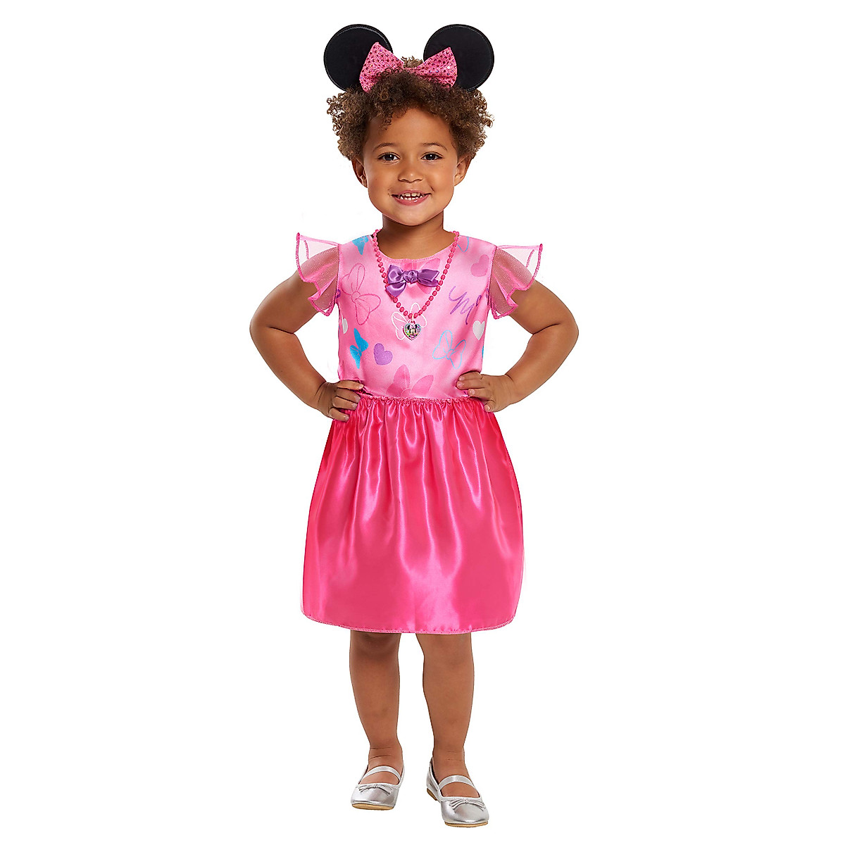 Disney Junior Minnie Mouse Bowdazzling Dress Up Trunk Set, Officially Licensed Kids Toys for Ages 3 Up by Just Play