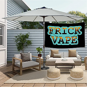 Frick Vape Flag 3x5 Ft Cool Funny Tapestry Poster for Room Dorm Art Deco