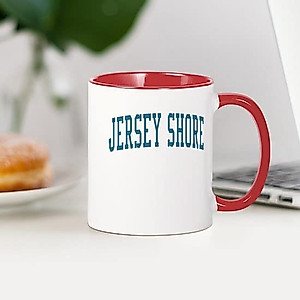 CafePress Jersey Shore New Jersey NJ Blue Mug Ceramic Coffee Mug, Tea Cup 11 oz