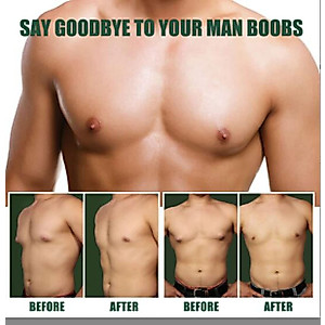 zengxiaoyun 2Pcs Gynecomastia Tightening Ginger Cream