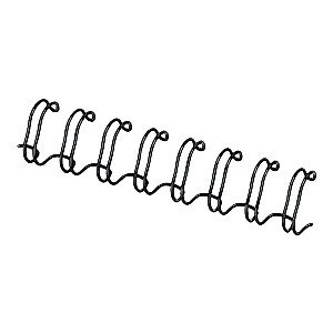 Fellowes 3/8-Inch Binding Spines Wire, 25-Pack, Black (52541)