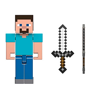 Minecraft Toys 3.25-inch Action Figures Collection Figure, Accessory and Portal Piece Collectible Gifts for Kids