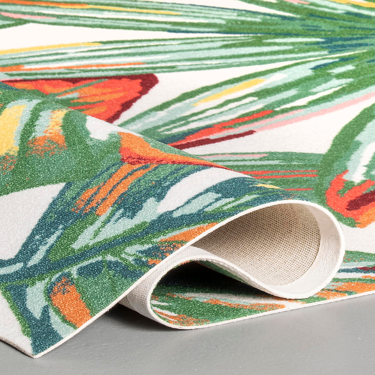 nuLOOM Contemporary Floral Lindsey Area Rug, 5' x 8', Multi