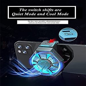 JYXDKD Universal Mini Mobile Phone Cooling Fan Turbo Game Cooler Cell Phone Cool Heat Sink