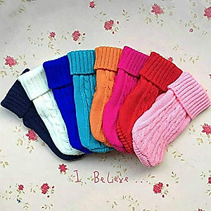 Compact Pet Clothes for Little Dog and Cat Winter Dog Clothes Puppy Pet Cat Sweater Jacket Coat for Small Dogs 1pc