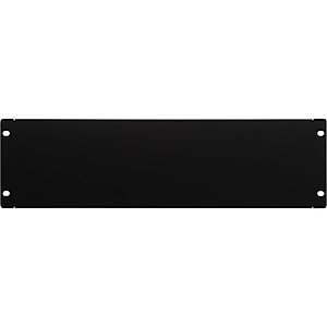 Navepoint 3U Blank Rack Mount Panel Spacer for 19-Inch Server Network Rack Enclosure Or Cabinet Black