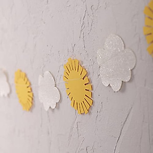 You Are My Sunshine Banner - Sunshine And Cloud Garland, First Birthday Sunshine Theme Party Decoration, Summer Cake Smash Bunting, You Are My Sunshine Baby Shower, Clouds Sun Summer Party Background Photo Props